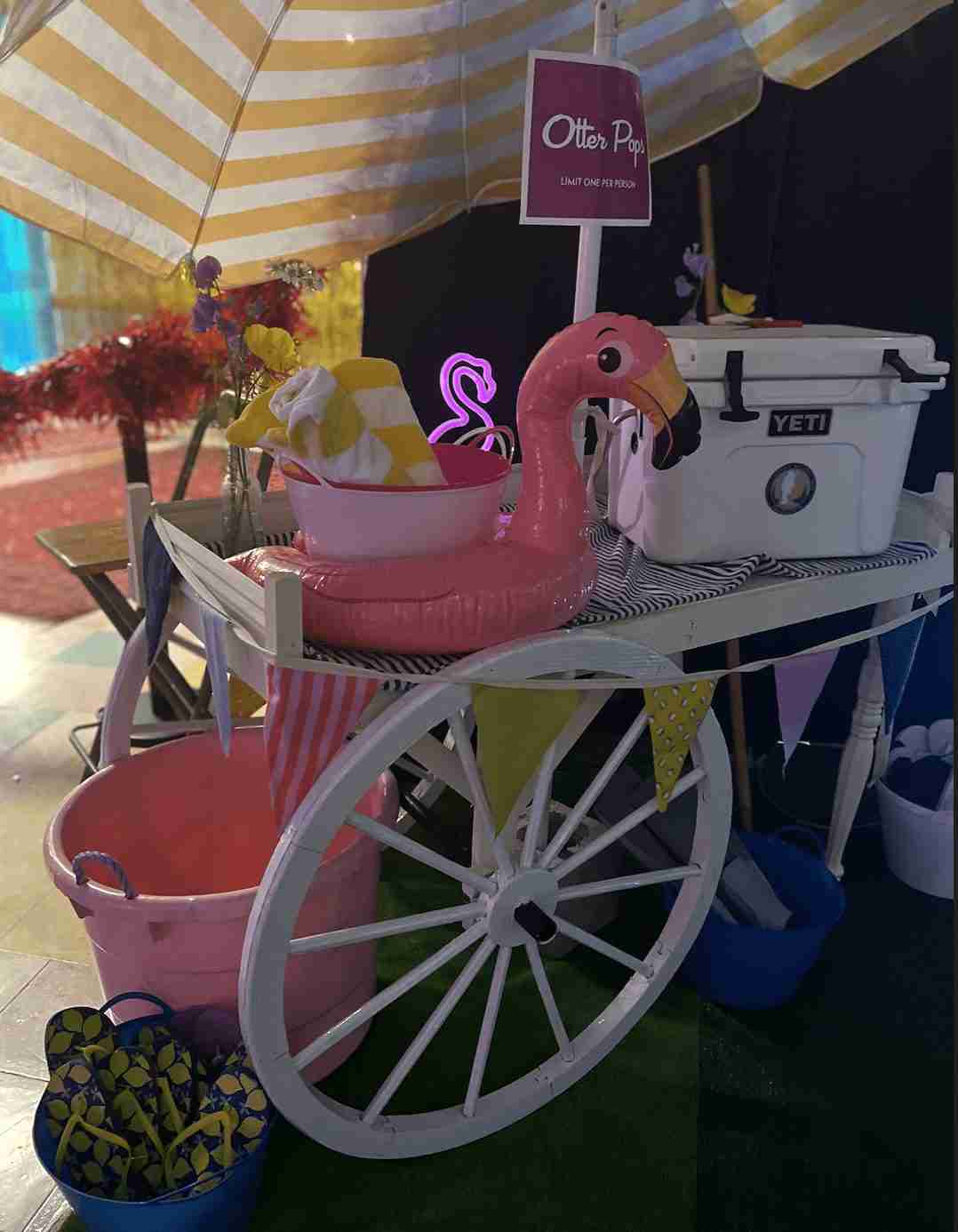 Palm Springs retro pool party(no pool required)decoration ideas
