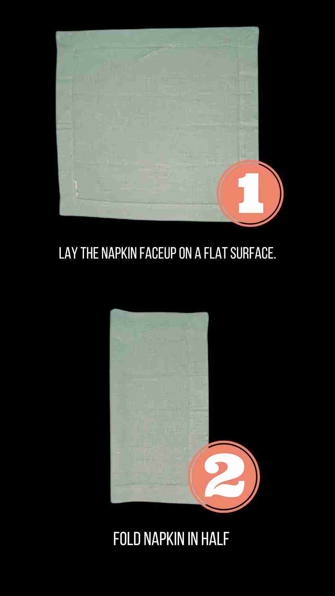 How to fold a napkin like a pro-5 easy folding ideas