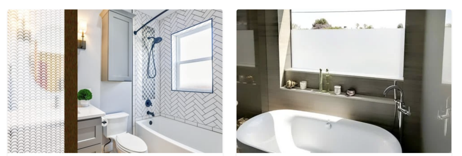 14 creative bathroom window treatment ideas for privacy