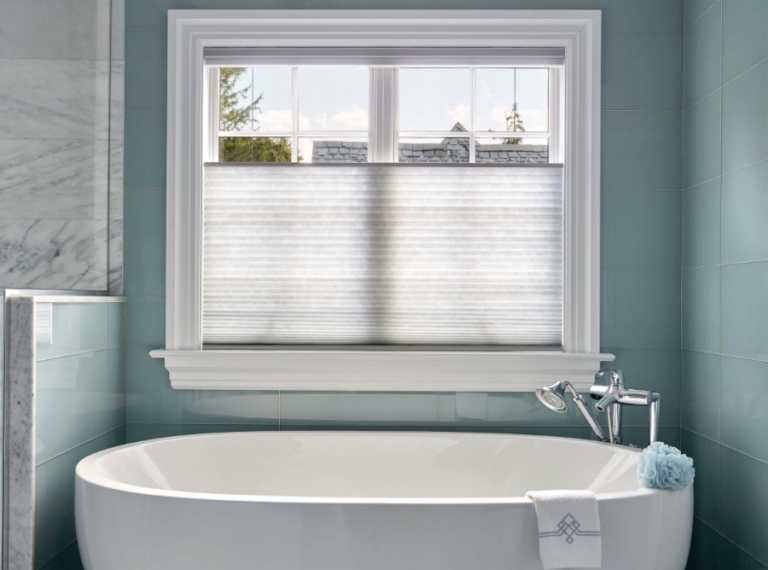 14 creative bathroom window treatment ideas for privacy