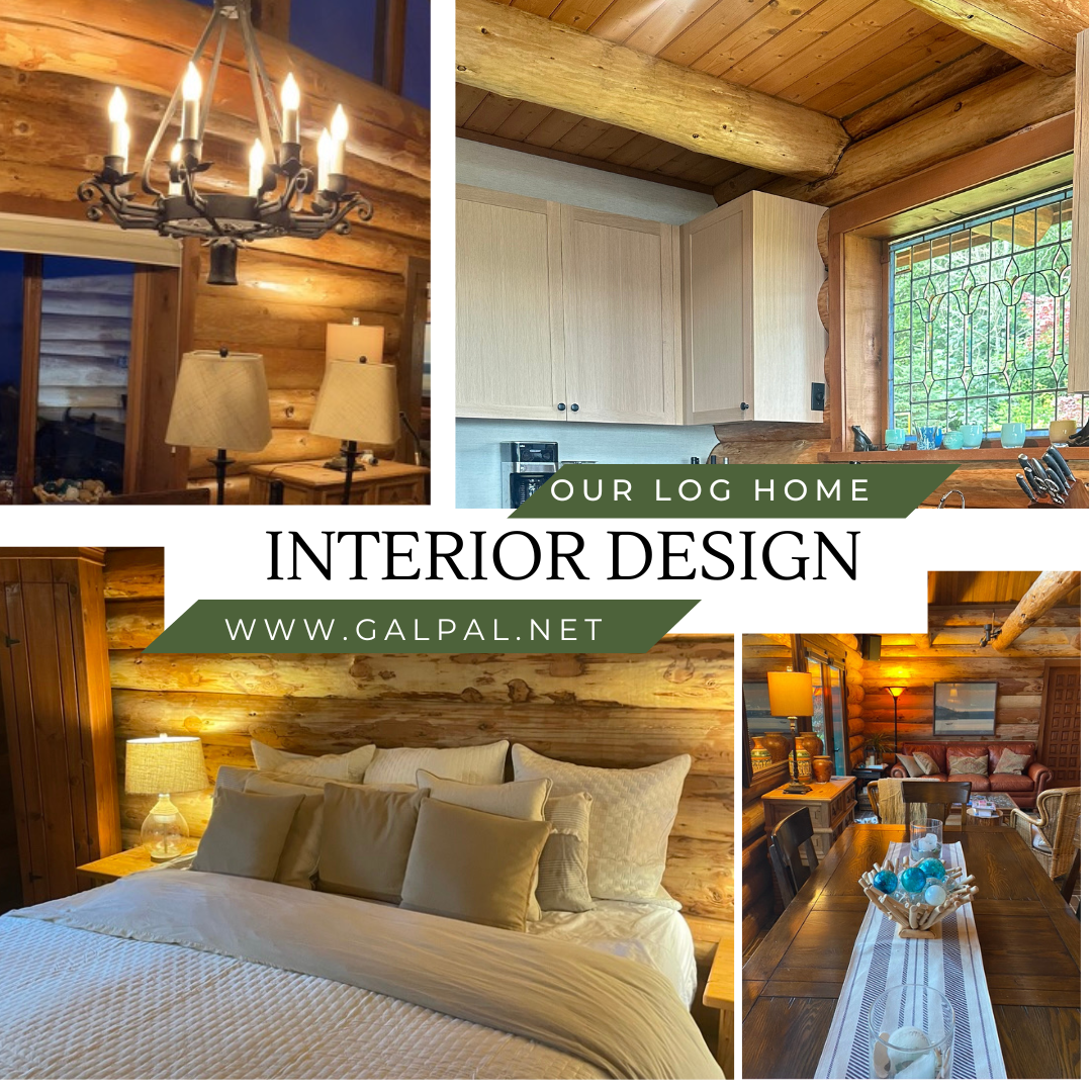 Log home interior design ideas both rustic and modern